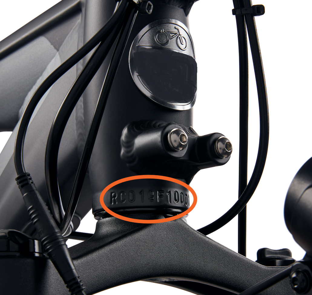 Serial Number of E-Bike – BC E-Bike Rebate Program